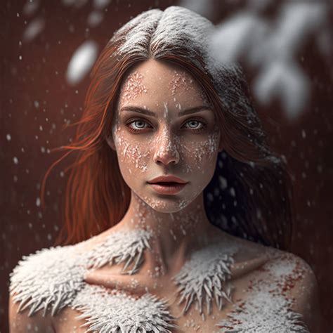 Red Haired Girl In The Winter Forest By Gamball406854 On Deviantart