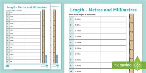 length metres and millimetres teacher made twinkl