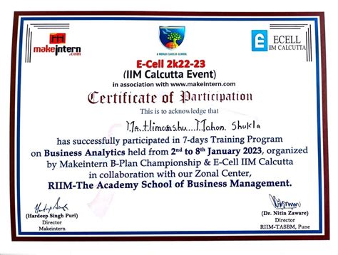 Businessanalytics Professionaldevelopment Datadrivendecisionmaking Himanshu Mohan Shukla