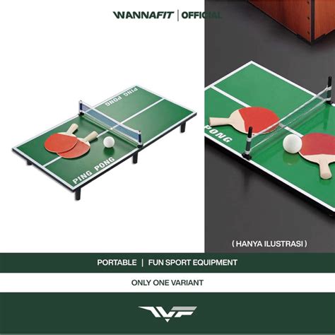 Jual Mini Ping Pong Table Meja Ping Pong Mini Table Tennis Ball