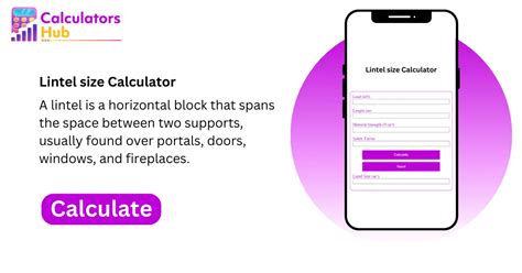 Lintel Size Calculator Online