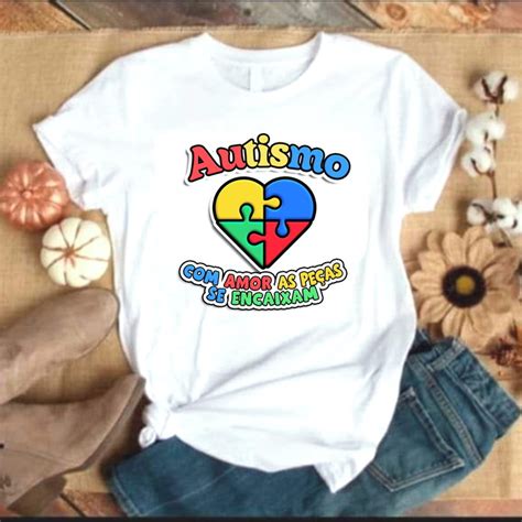 Camiseta Autismo Elo7 Produtos Especiais
