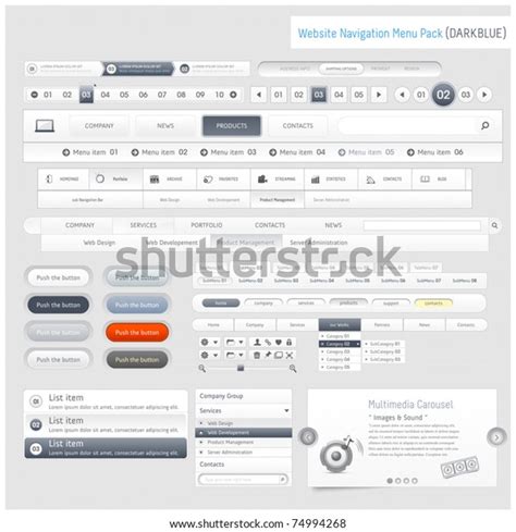 Web Log Design Elements Images Stock Photos Vectors