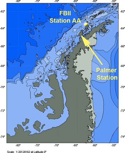 Map Of The Collection Site Station Aa Showing Its Location In
