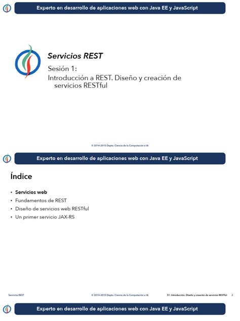 Servicios Rest Presentacion Pdf Transferencia De Estado