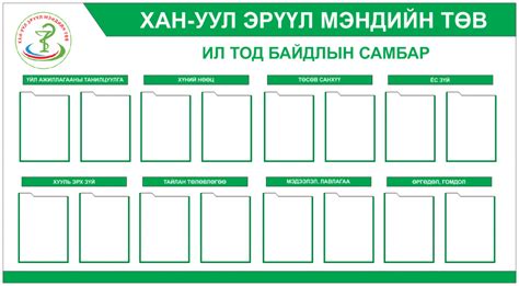 ИЛ ТОД БАЙДЛЫН САМБАРТАЙ БОЛЛОО Хан Уул Эрүүл мэндийн төв