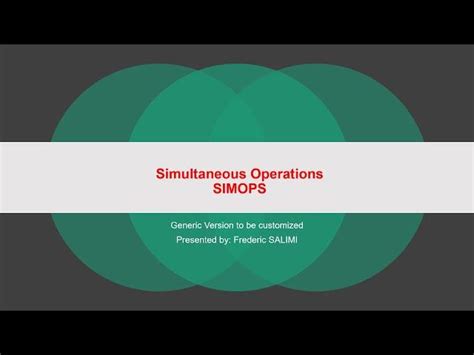 Simultaneous Operations Simops Draft Open Association Of Research Society United States