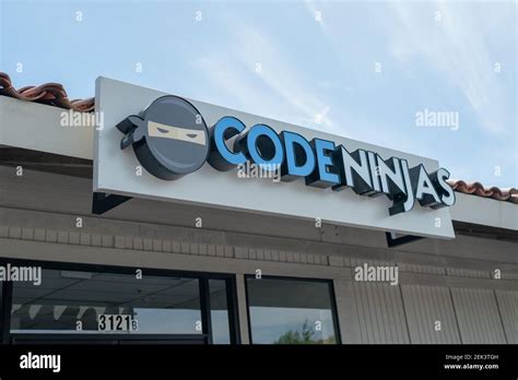 Sign On Facade At Stem Education Company Code Ninjas In San Ramon California April 25 2020