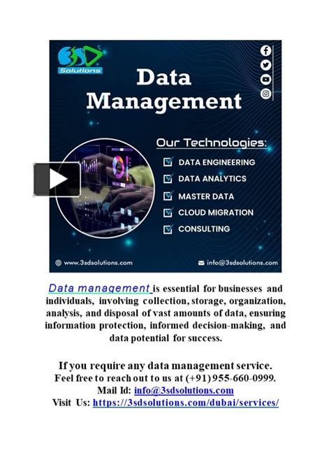ppt data management services company in dubai powerpoint presentation