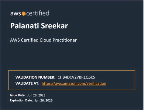 Palanati Sreekar On Linkedin Kluniversity Klcse Cloud Aws