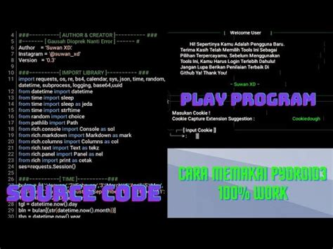 Cara Memakai Pydroid Work Tutorial Pydroid YouTube