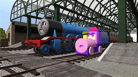 Gordon And The Choo Choo Train By Thethomastrainzuser On Deviantart