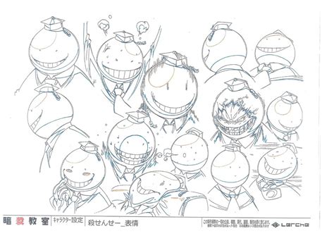 Art Of Assassination Classroom Character Sheet Character Drawing