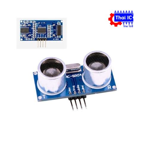 Hc Sr04 Ultrasonic Sensor Module 3 3 5v เซนเซอร์วัดระยะทาง Shopee Thailand