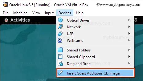 How To Install VirtualBox Guest Additions On Oracle Linux VM