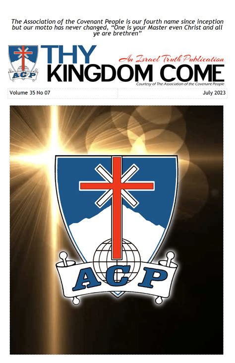 The Association Of The Covenant People