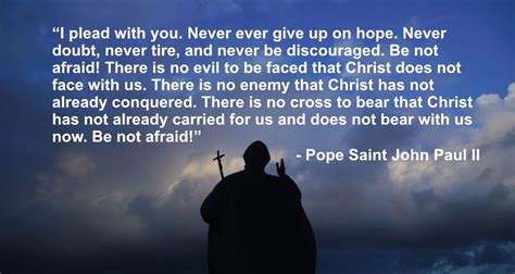 Daily Catholic Quote Saint John Paul Ii — Integrated Catholic Life™