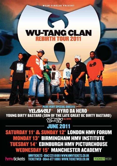 Wu Tang Clan Announce First Uk Tour In 4 Years Htf Magazine