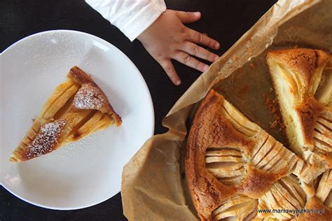 Mania Wypiekania Proste ciasto z jabłkami
