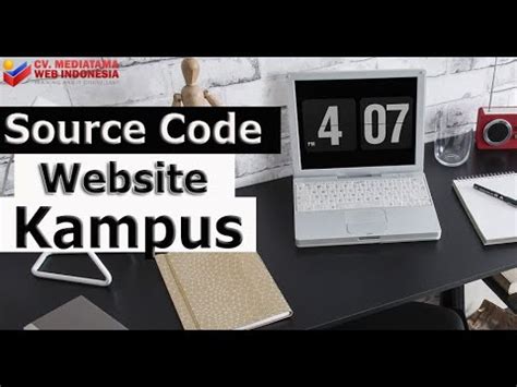 Source Code Website Kampus Responsive - YouTube