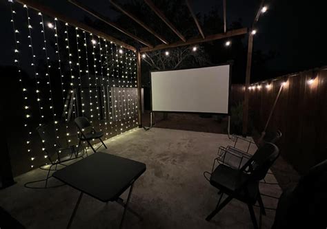 Outdoor Projector Setup R Projectors