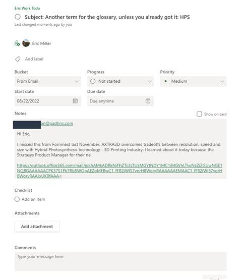 Create A Microsoft Flow To Convert An Email Into A Microsoft Planner Task With Notes In 5 Steps