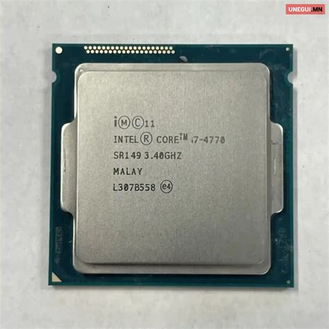 4р үеийн I7 Cpu 220 000 ₮ №8270182 УБ — Сүхбаатар д Сэлбэг Unegui