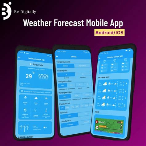 Weather Forecast Mobile App Development Android IOS At Project In Jaipur ID