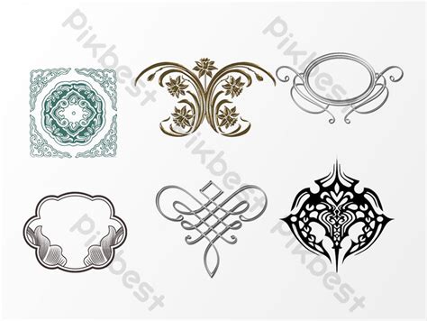 Classical Pattern Design Png Images Psd Free Download Pikbest