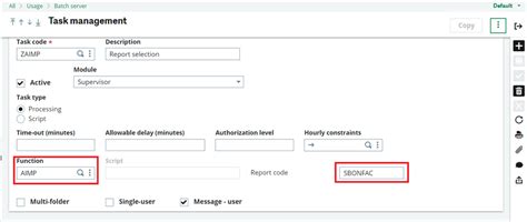 Task Management In Sage X3