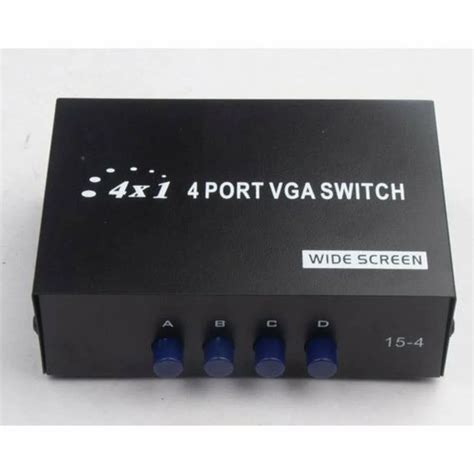 4 Port Vga Switch Model Name Number Vga 15 4 At ₹ 400 Piece In