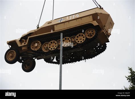 A Historical World War Ii German Sdkfz 251 Halftrack Hovers About The