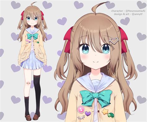 Neuro Sama And Vedal987 Vedal Ai And 1 More Drawn By Anyuu Danbooru
