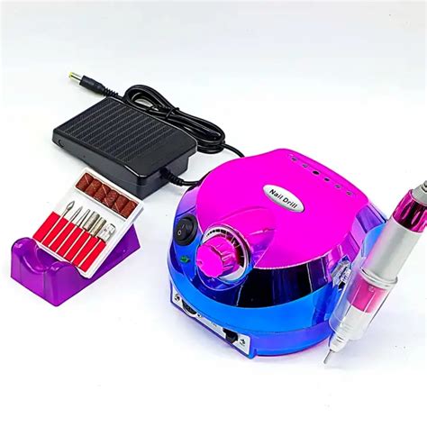 Professional-Rainbow-35000RPM-DM-202-Electric-Nail-Polisher-Bit-Drill ...