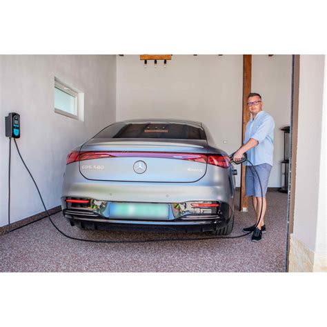 Зарядна станция за електромобили тип 2 5м кабел 6a 32a 230v