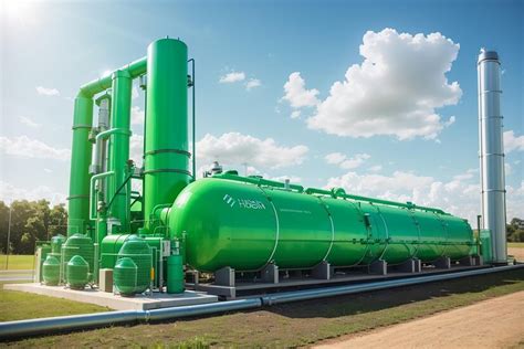 Premium Ai Image Green Hydrogen Renewable Energy Production Pipeline