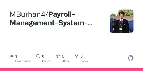 Github Mburhan4payroll Management System Using C With Oop Concepts