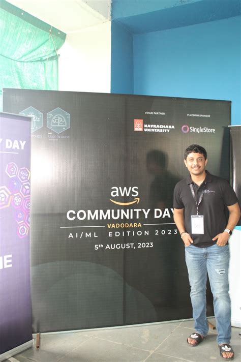 Neel Shah On Linkedin Awsugvad Techcommunity Ai Ml Awscommunity