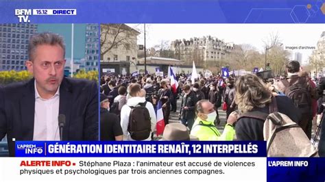 Renaissance De Génération Identitaire 14 Personnes Interpellées Dont