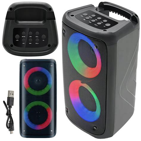 PRZENOŚNY GŁOŚNIK BEZPRZEWODOWY BLUETOOTH KOLUMNA oficjalne archiwum Allegro