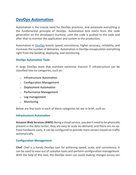 ppt devops automation powerpoint presentation free download id