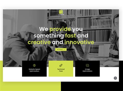 Wp Optimization Optimization Agency Landing Page By Kaushal Prajapati