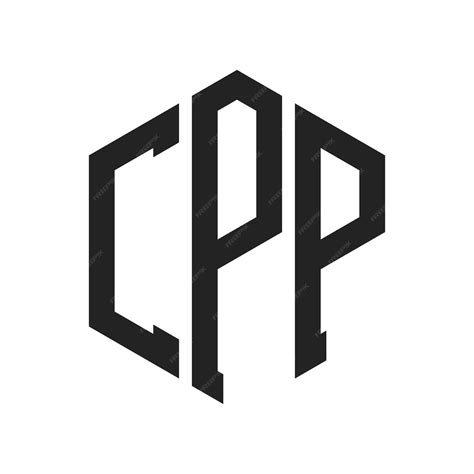 Premium Vector Cpp Logo Design Initial Letter Cpp Monogram Logo Using