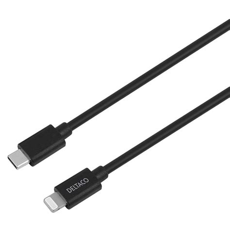 Deltaco Usb Billader M Lightning 20w 1m 65 Dkk