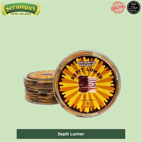 Jual Sepit Lumer Oleh Oleh Khas Makassar Snack Cokelat Makanan Ringan Shopee Indonesia