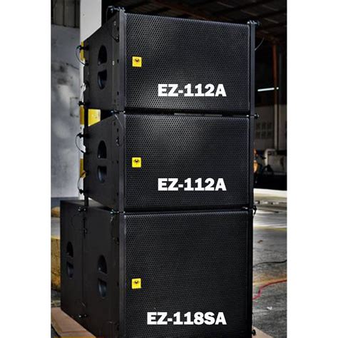 Kevler Ez 118sa 18 1200w Active Subwoofer Line Array Speaker System W