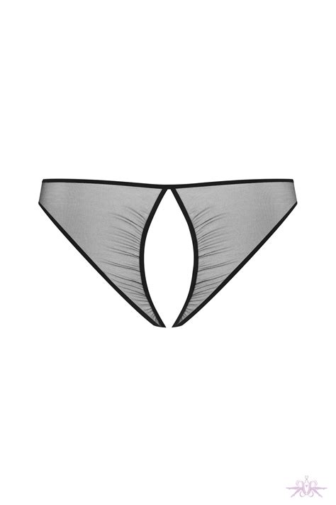 Maison Close Nuit Fauve Open Panty At The Hosiery Box