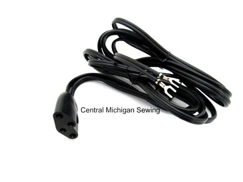 Controller Power Cord - Fits Necchi models 513, 534, Supernova, Ultra ...