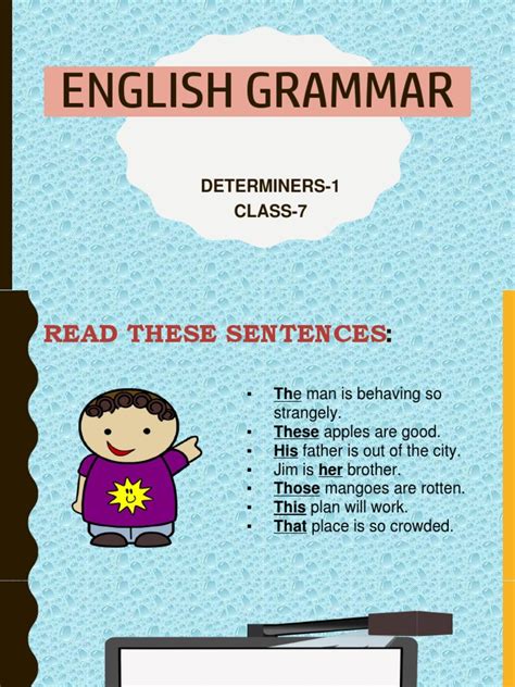 Determiners 1 Pdf Noun Linguistic Morphology
