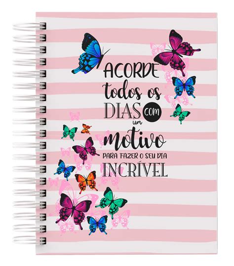Planner Permanente Borboletas PCBIT Impressos